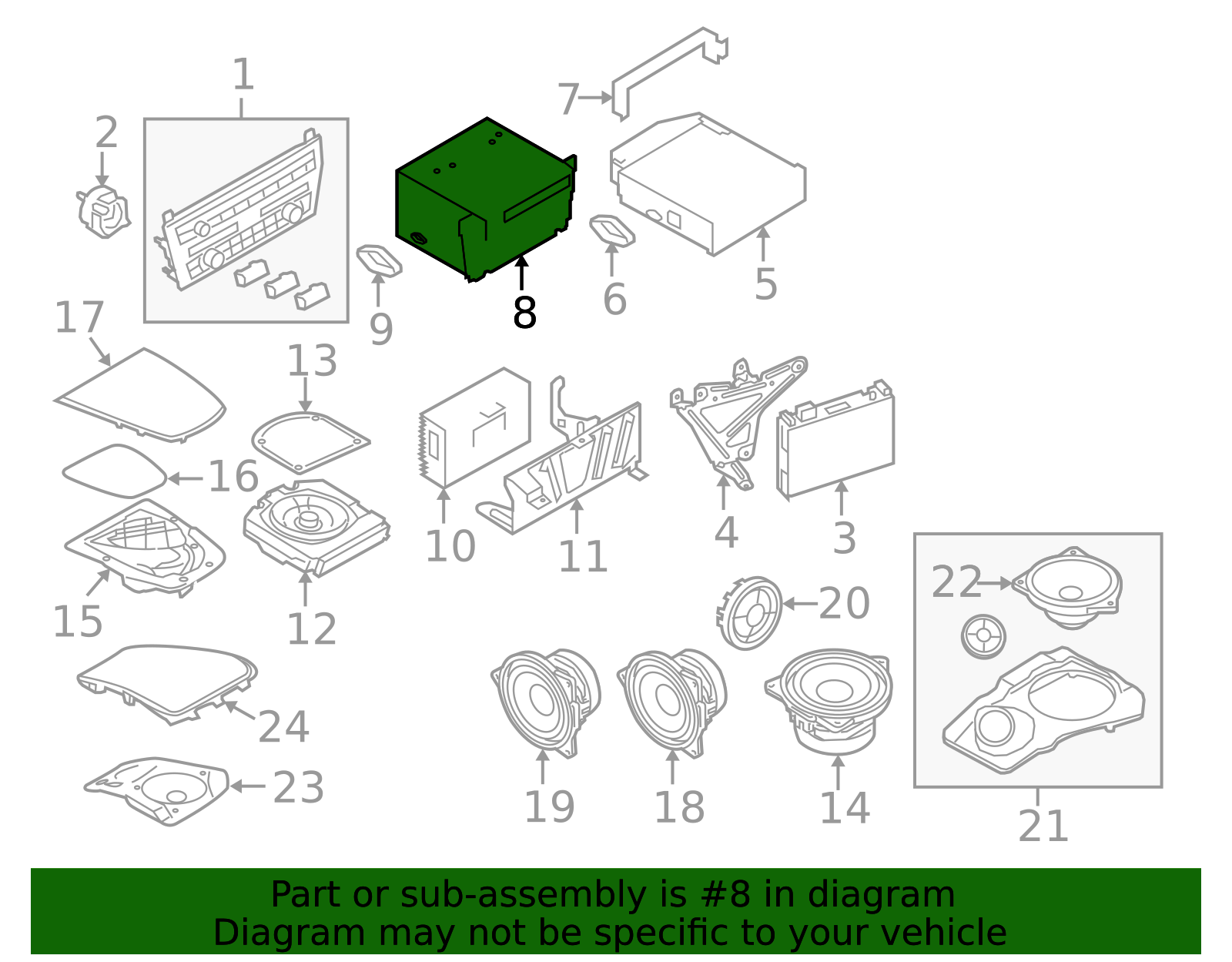 Genuine BMW 65-12-9-224-376 | Infotainment Display Control Module ...