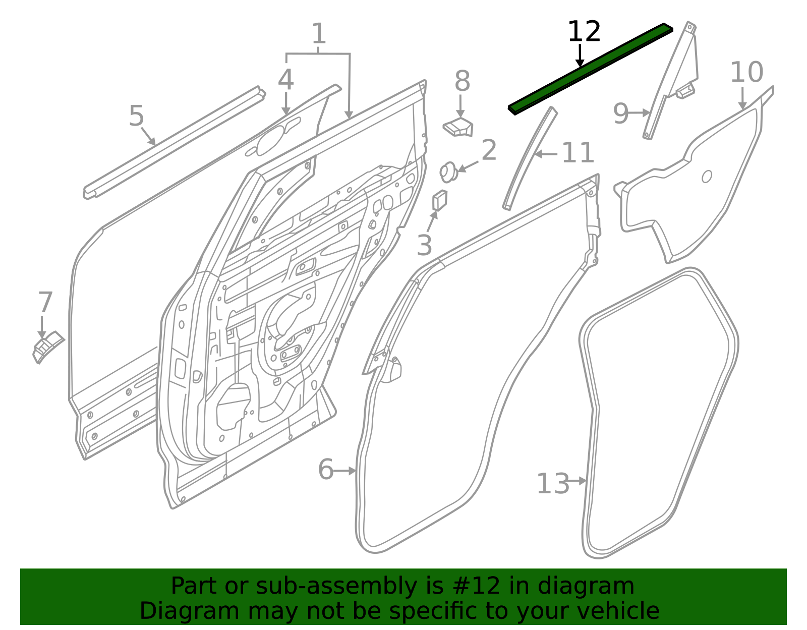 82817-6RA1B - Black Out Tape Official Nissan Parts Store