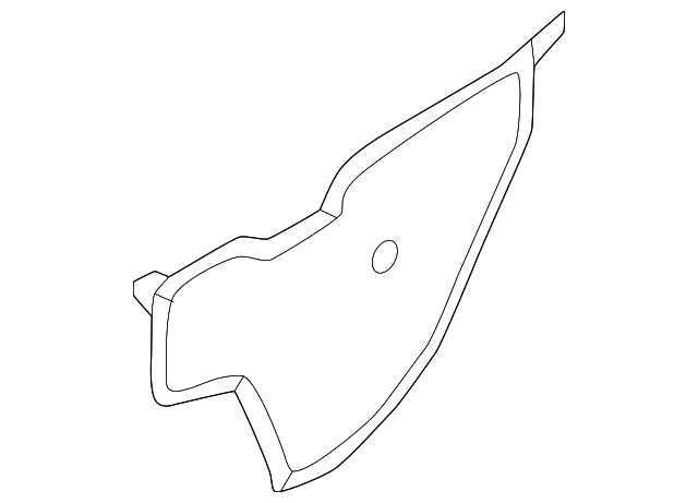 2021-2025 Nissan Rogue Water Shield 82861-6RA0A | Scott Evans Nissan Parts