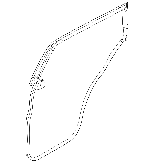 2021-2025 Nissan Rogue Surround Weather-Strip 82831-6RA1A | Temecula ...