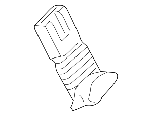 2017-2025 GM Medium Dark Pewter Passenger Seat Belt with Buckle and Pre ...