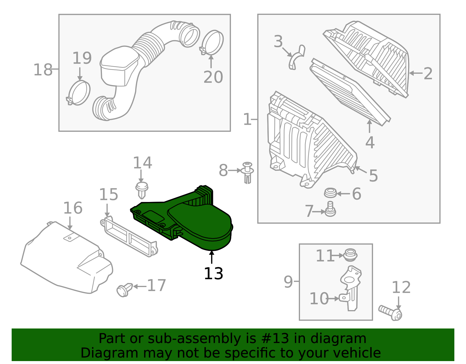 Air Intake Hose - Seamless OEM Engine Airflow 28210-4Z200 | AutoNation ...
