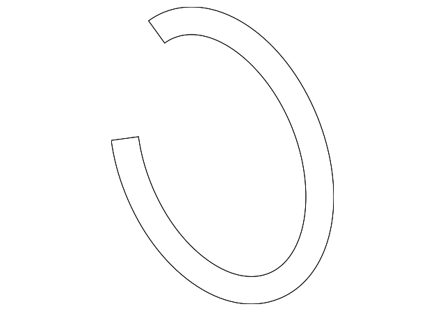 94535119 - Rear Wheel Bearing Retaining Ring 2013-2015 Chevrolet Spark ...