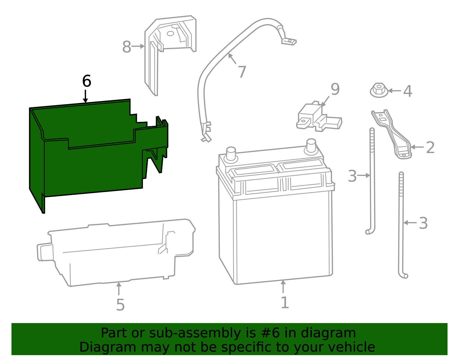 31531-T5A-003 - High-Quality Battery Box for 2015-2022 Honda ...