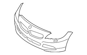 51117230955 - Bumper Cover (51-11-7-230-955) | BMW of South Atlanta Parts