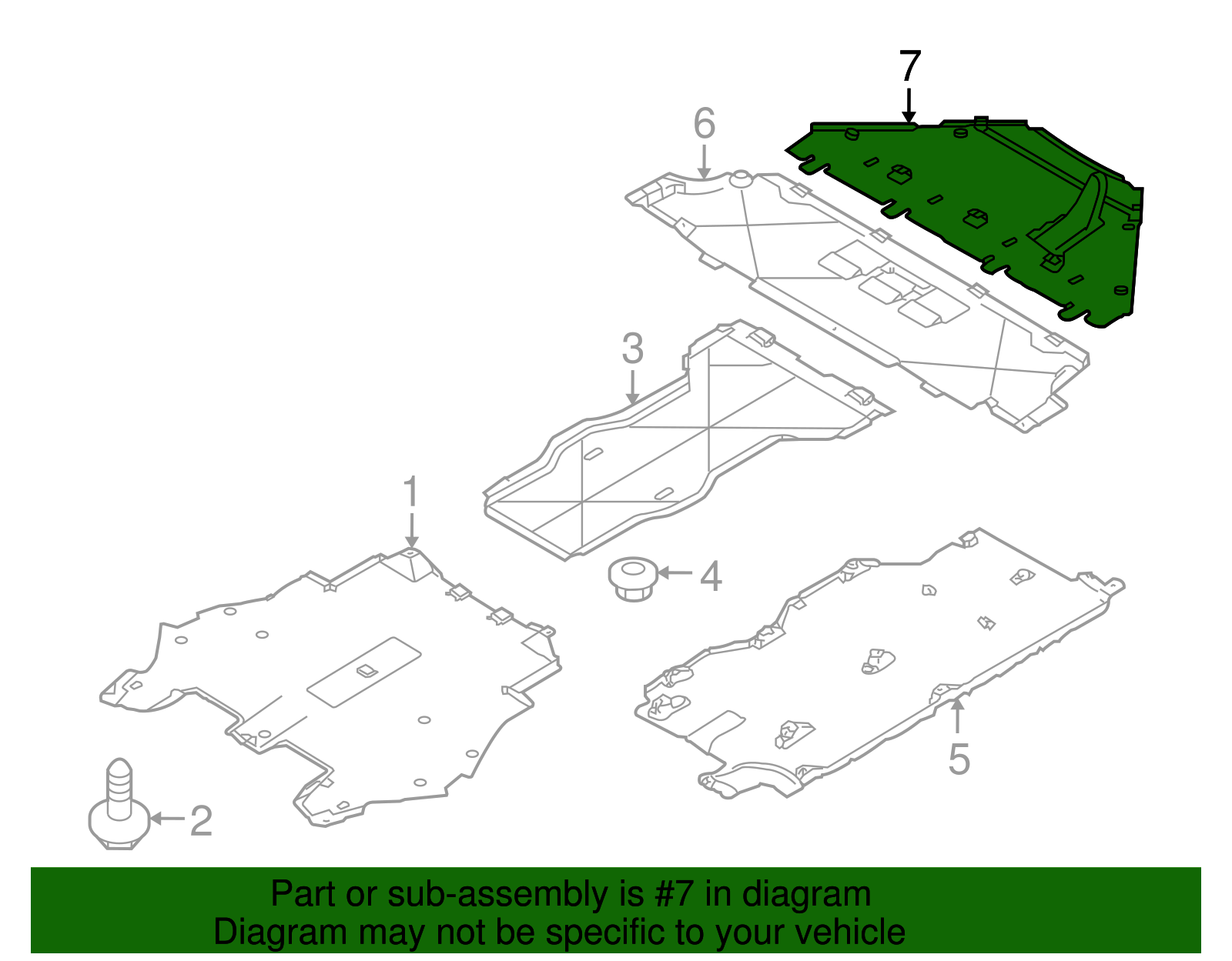 2007-2013 Porsche 911 Floor Pan Splash Shield 997-575-183-01 | Porsche ...