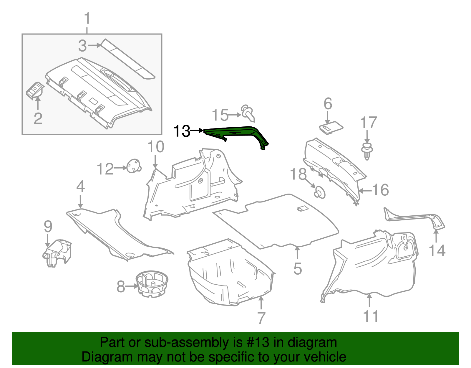 204-694-08-25 - Upper Cover 2012-2015 Mercedes-Benz | Mercedes-Benz ...
