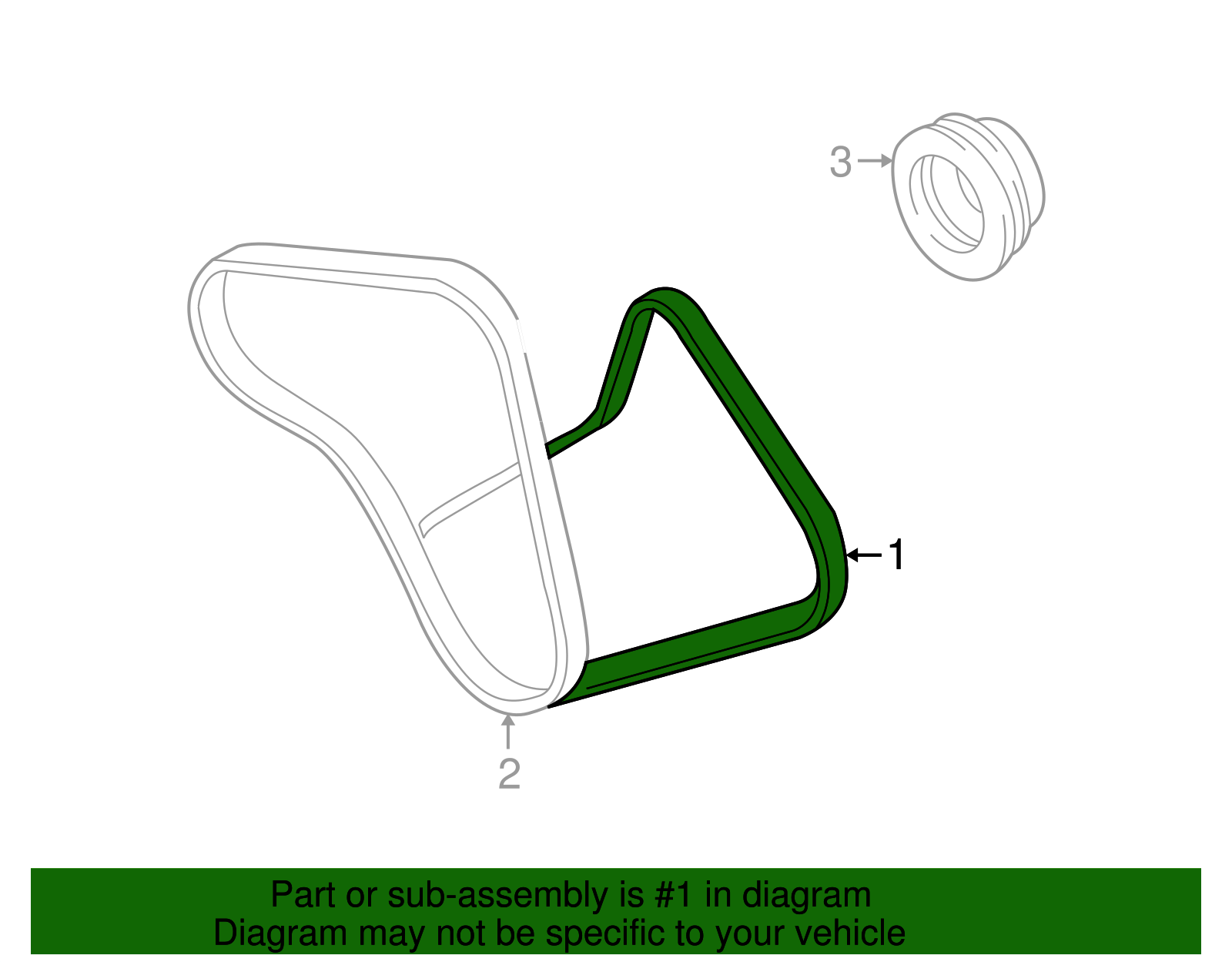 2003-2013 Acura Serpentine Belt 56992-RV0-A05 | OEMAcuraPart