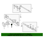 EC3Z-3254-A - Drive Axle Shaft Housing Seal 2000-2025 Ford | Ford Parts ...