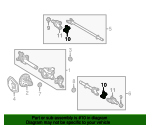 Genuine OEM Ford Part - Universal Joint 5C3Z-3249-BA | Genuine OEM Ford ...