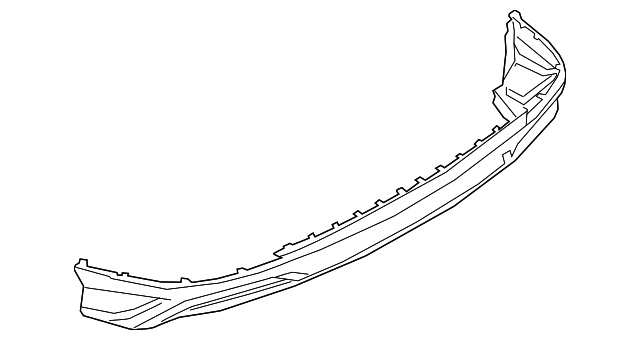 83A-807-521-A-GRU - Spoiler 2019-2024 Audi Q3 | Audi OEM Parts Guy