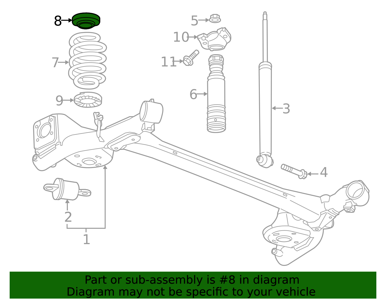 Coil Spring Insulator 96853902 GM | GMPartsDirect.com