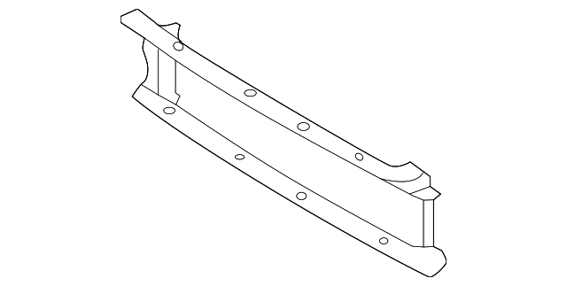 2020-2022 Ford | Center Molding | LC3Z-8419-AA | Walls' Ford Parts