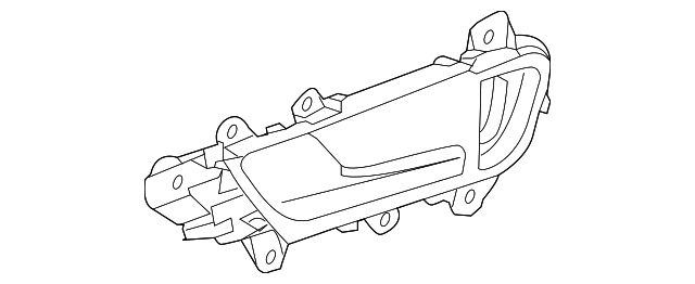 8R0-837-019-A-6PS - Handle, Inside 2009-2017 Audi | Audi OEM Parts