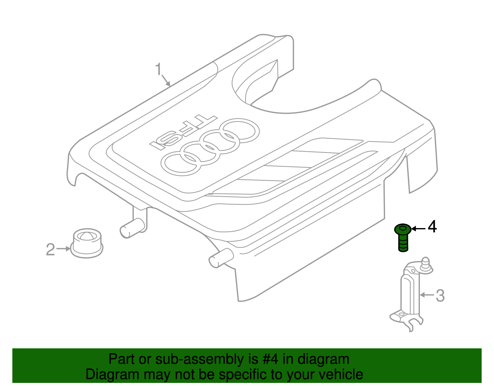 N-104-514-08 - Socket & Wire Bolt 2011-2025 Audi | Audi OEM Parts