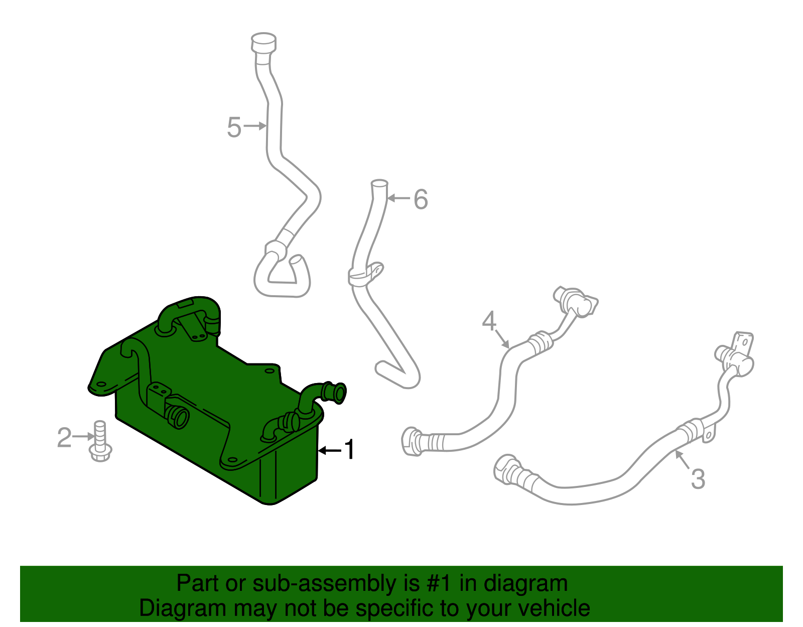 2017-2025 Audi Oil Cooler 4M0-317-021-G | Audi OEM Parts Guy