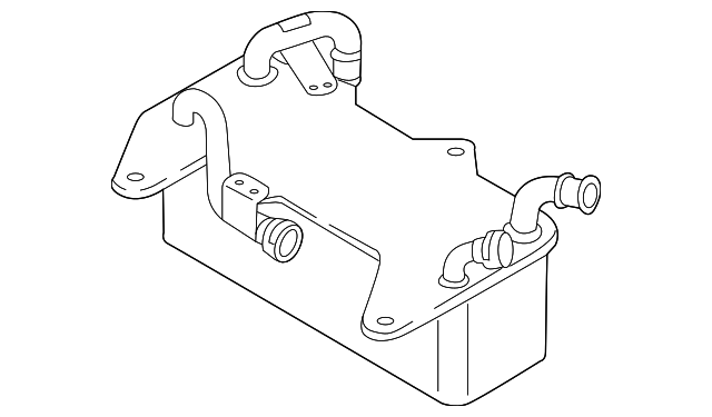 4M0-317-021-G - Oil Cooler 2017-2025 Audi | Audi OEM Parts Guy