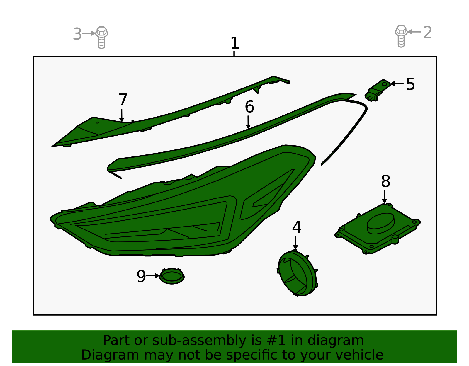 Hyundai - 92102-D3750 - Composite Assembly - 2019-2021 Hyundai Tucson ...