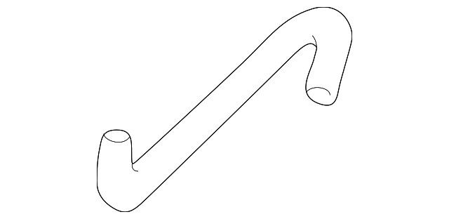 06B-121-058-S - Engine Coolant Hose 2000-2005 Volkswagen Passat ...