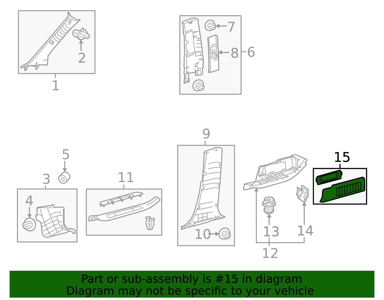 Genuine Door Panel Insert - Interior Restoration Component | AutoNation ...