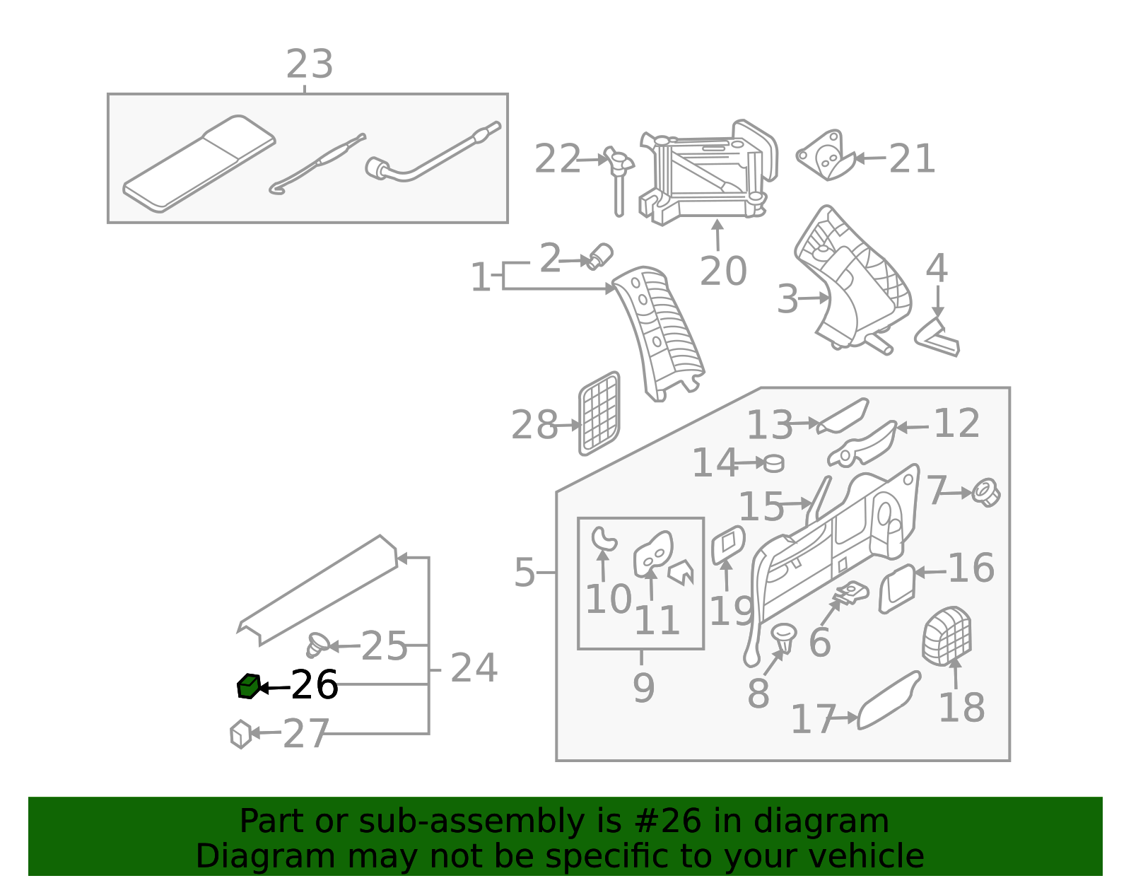 2008 Hyundai Entourage Carpet Retainer 85875-4D001-KS | MotorMotor