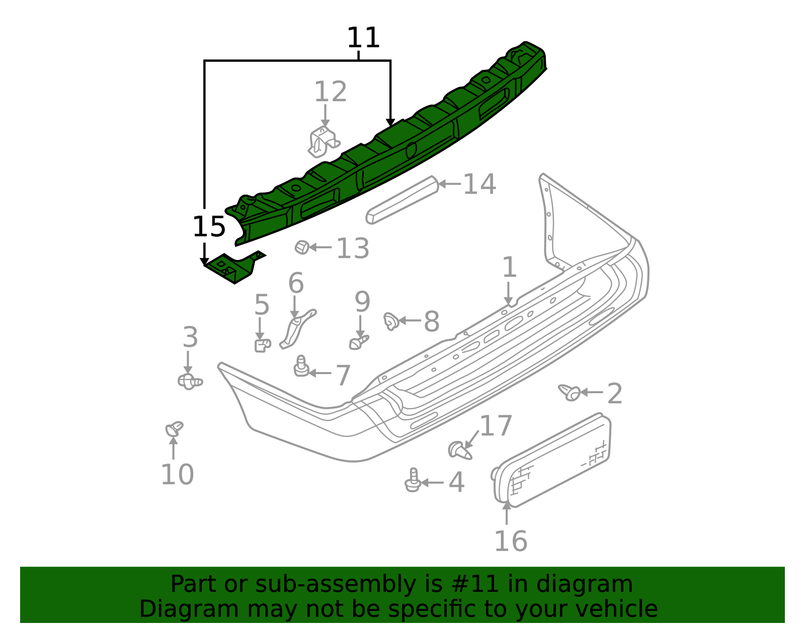 1999-2004 Nissan Pathfinder Reinforcement 85030-2W100 | My Nissan Part