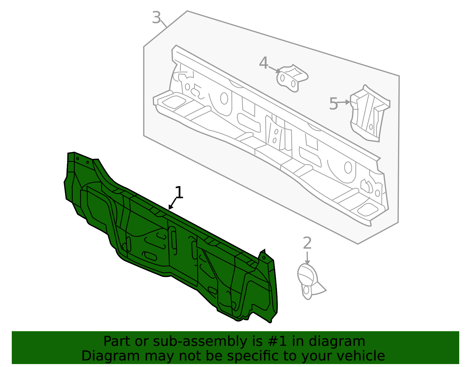 Rear Body Panel 58307-0R011 | Toyota Parts Center