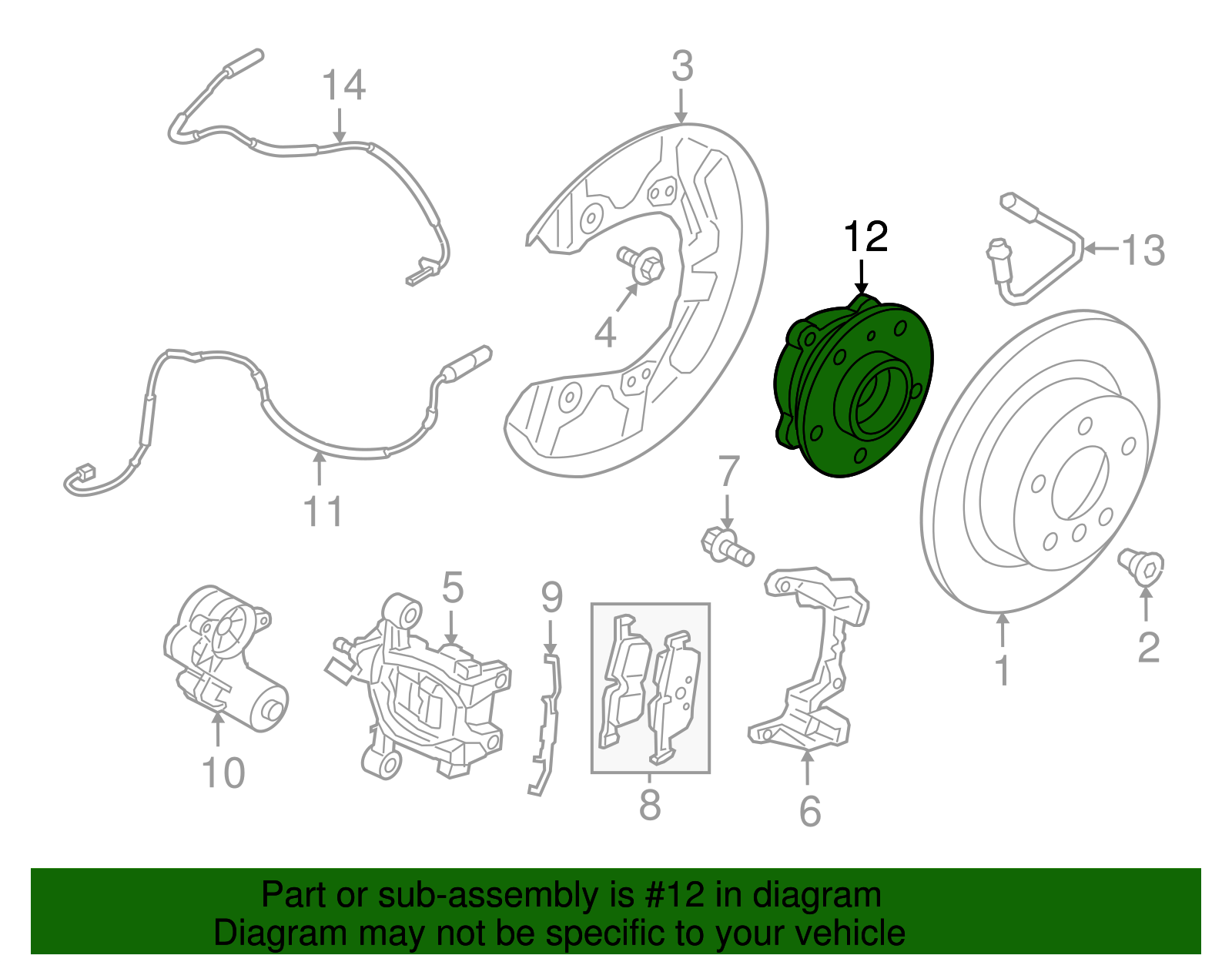 31-20-8-845-775 - Hub & Bearing | Buy BMW Parts Now