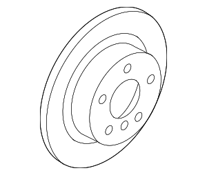 34216799367 - 2014-2021 BMW Rear Brake Rotor (34-21-6-799-367) | BMW of ...