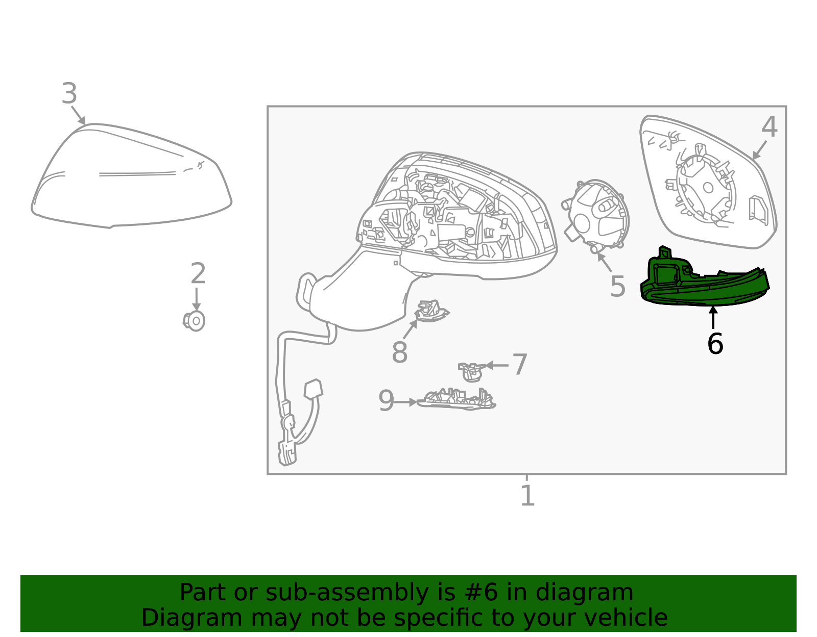 2020-2025 Toyota Signal Lamp 81730-0E040 | MotorMotor