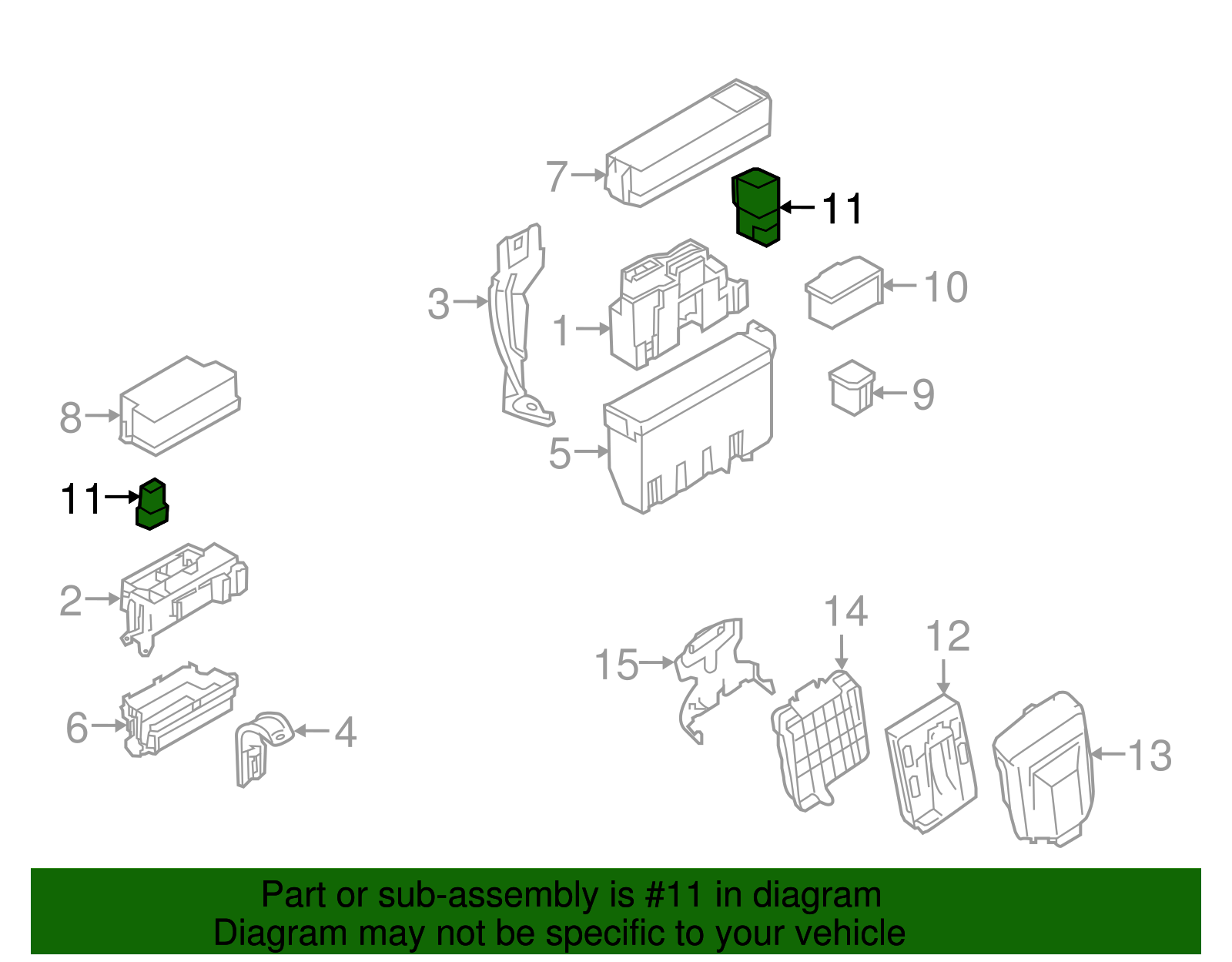 2563079960 (2563079960) - 1991-2020 Infiniti Relay | Infiniti Parts Net