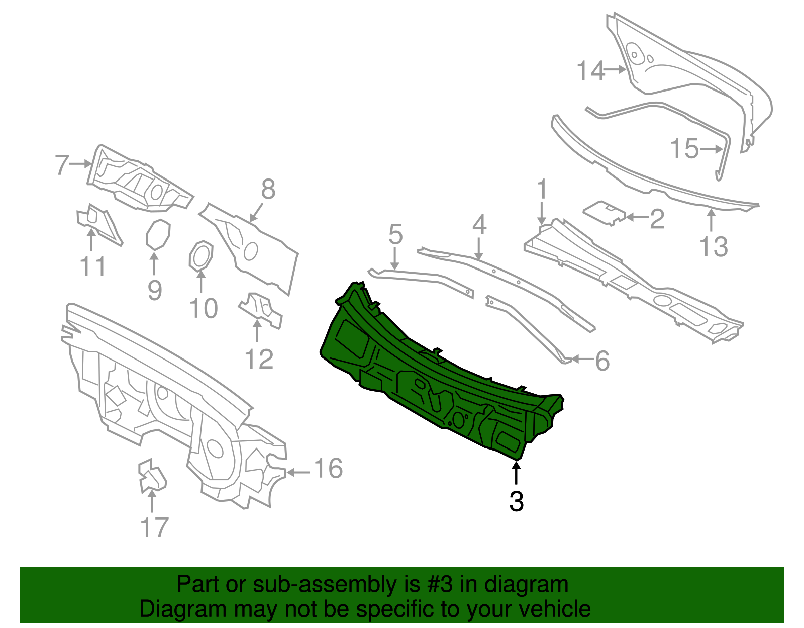 8R1-805-431-E - 2013-2017 Audi - Dash Panel 2013-2017 Audi | European ...