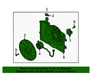 2019-2021 Hyundai Veloster Fan Assembly 25380-J3140 | OEM Parts Online