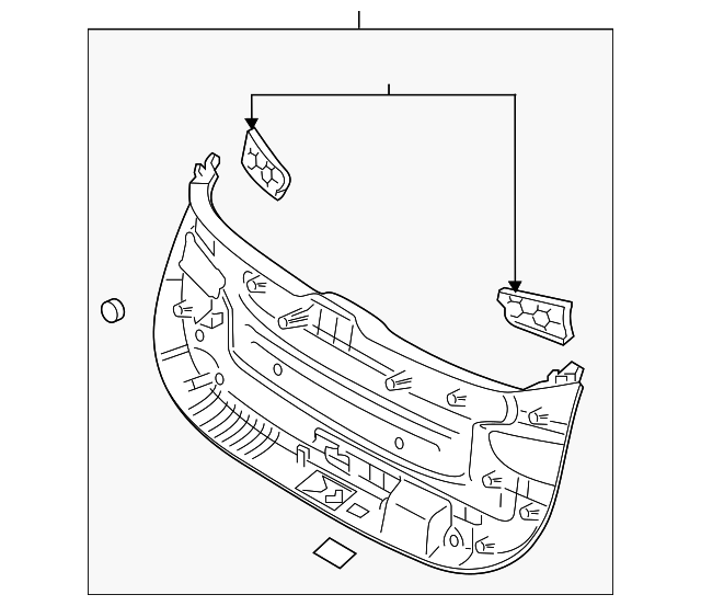 2021-2023 Hyundai Santa Fe Lower Trim Panel 81710-S2300-NNB | Joseph ...