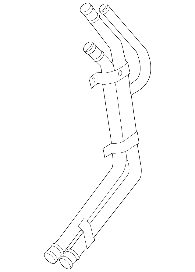 2011-2018 Porsche Cayenne Water Pipe 958-106-360-00 | OEM Parts Online