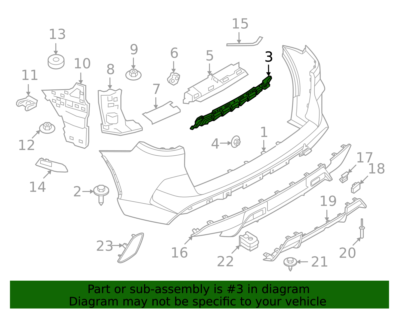 Genuine Park Sensor Mount Kit for 2020-2025 BMW | OEM Part# 51-12-8-070 ...