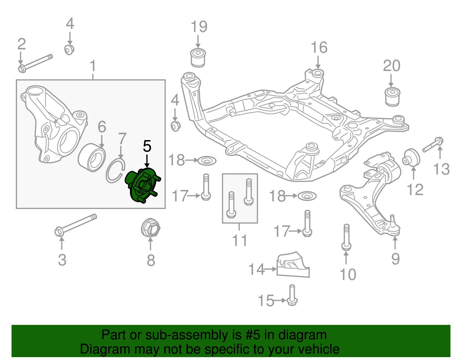 Genuine OEM Hub Part# LR138237 Fits 2012-2019 Land Rover: Up To 35% Off ...