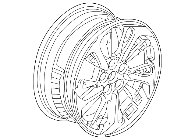 42800-TRT-N90 - Wheel, Alloy 2018-2021 Honda Clarity | Honda Parts Online