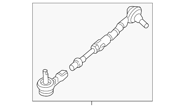 485101PA0A - Nissan Tie Rod Assembly 2012-2024 Nissan | Performance ...