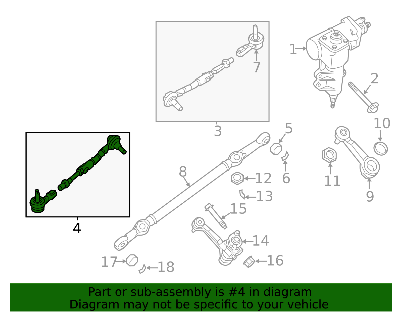 48510-1PA0A - Tie Rod Assembly Official Nissan Parts Store