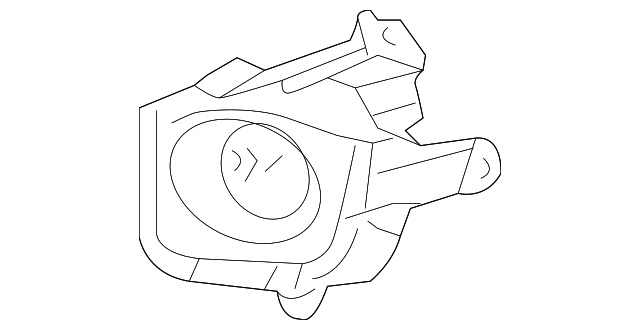 2010-2011 Toyota Prius Cover Fog Lamp - DRIVERS SIDE 81482-47900 ...