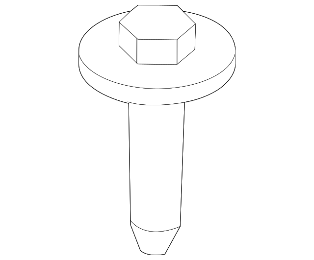 2016-2025 Audi Screw WHT-006-547 | Audi USA Parts