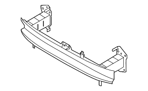 3CN-807-305 - Impact Bar 2018-2020 Volkswagen Atlas | Wolfsburg Parts ...