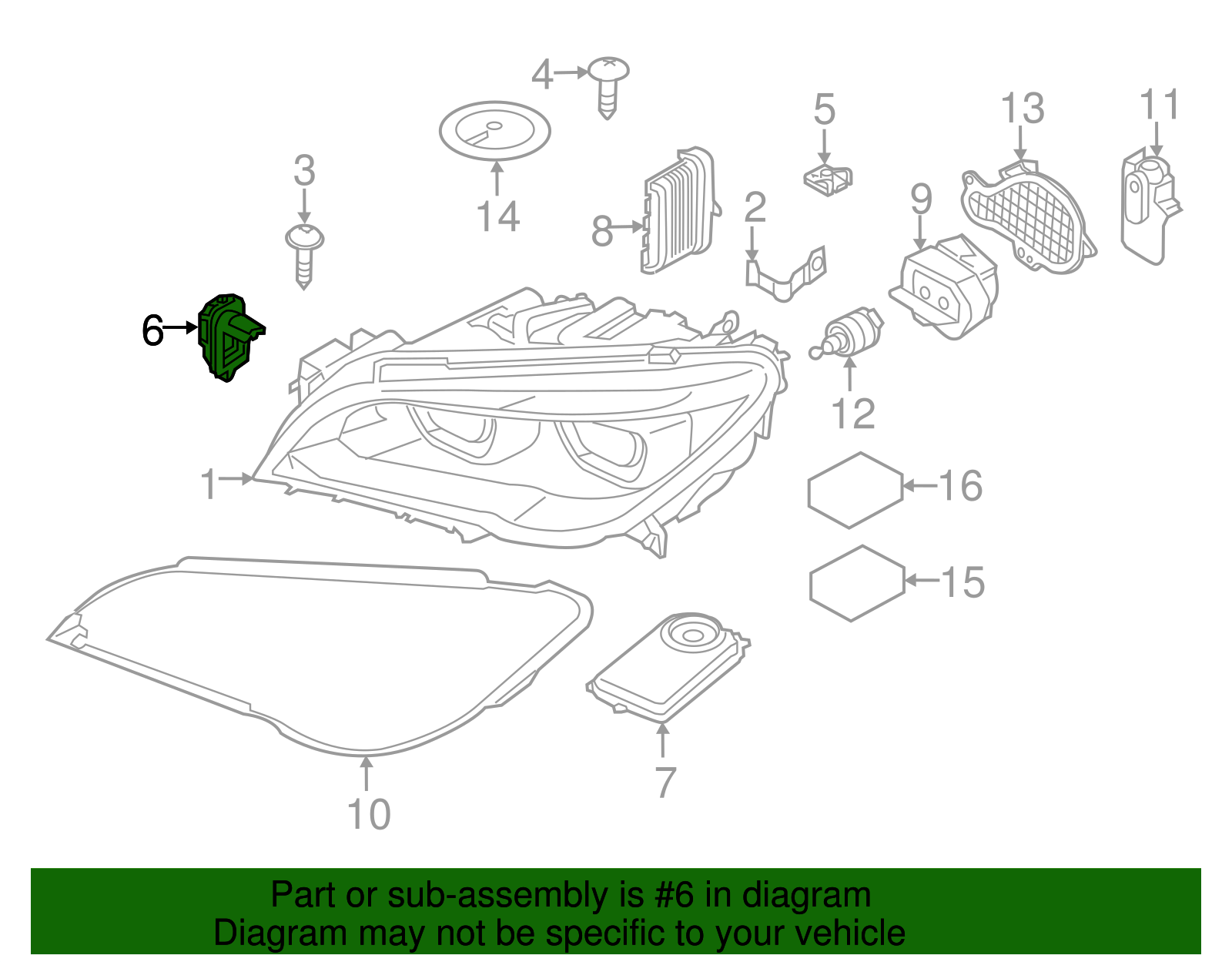 63-11-7-339-023 - Control Module - 2013-2015 BMW | BMW Parts Exchange
