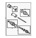 2007-2020 GM (Replaces 84842044) F Shaft 85083496 GM | GMPartsDirect.com