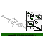 2007-2020 GM (Replaces 84842044) F Shaft 85083496 GM | GMPartsDirect.com
