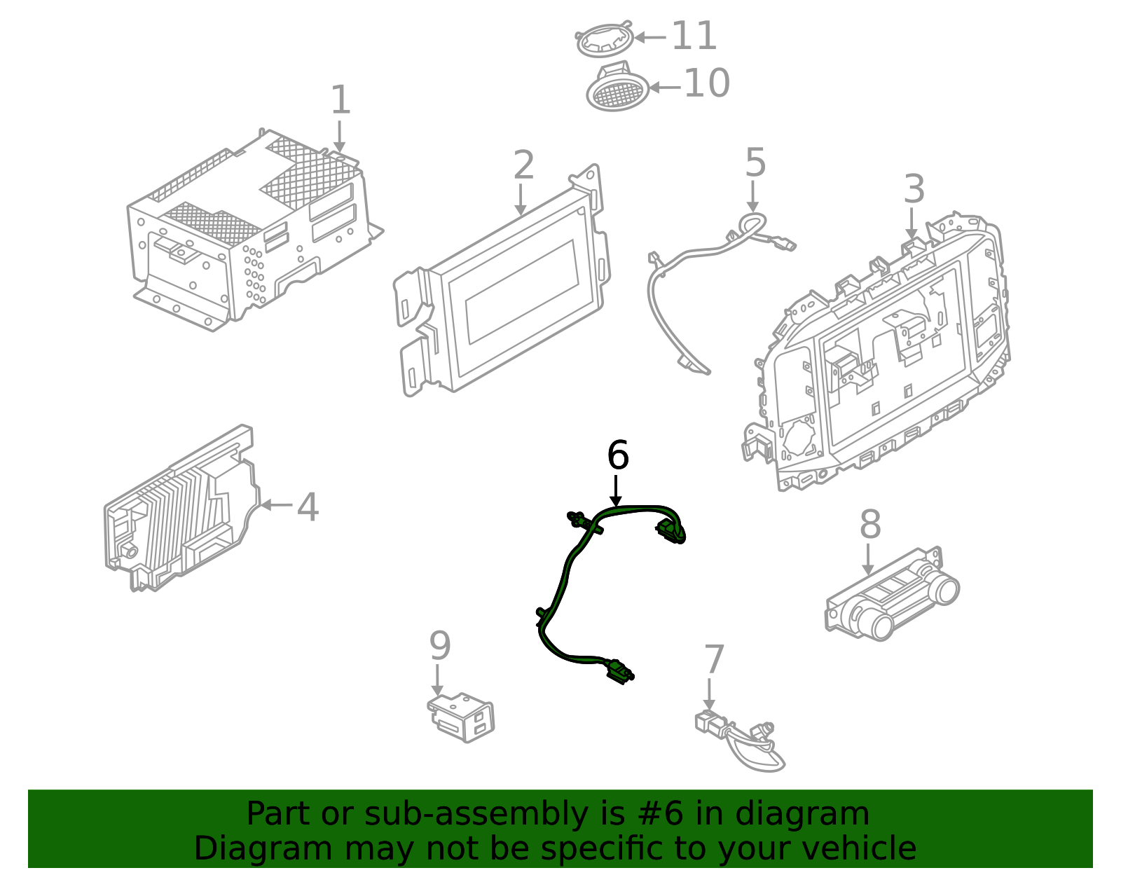 2021-2025 Ford Cable ML3Z-14D202-F | QuirkParts