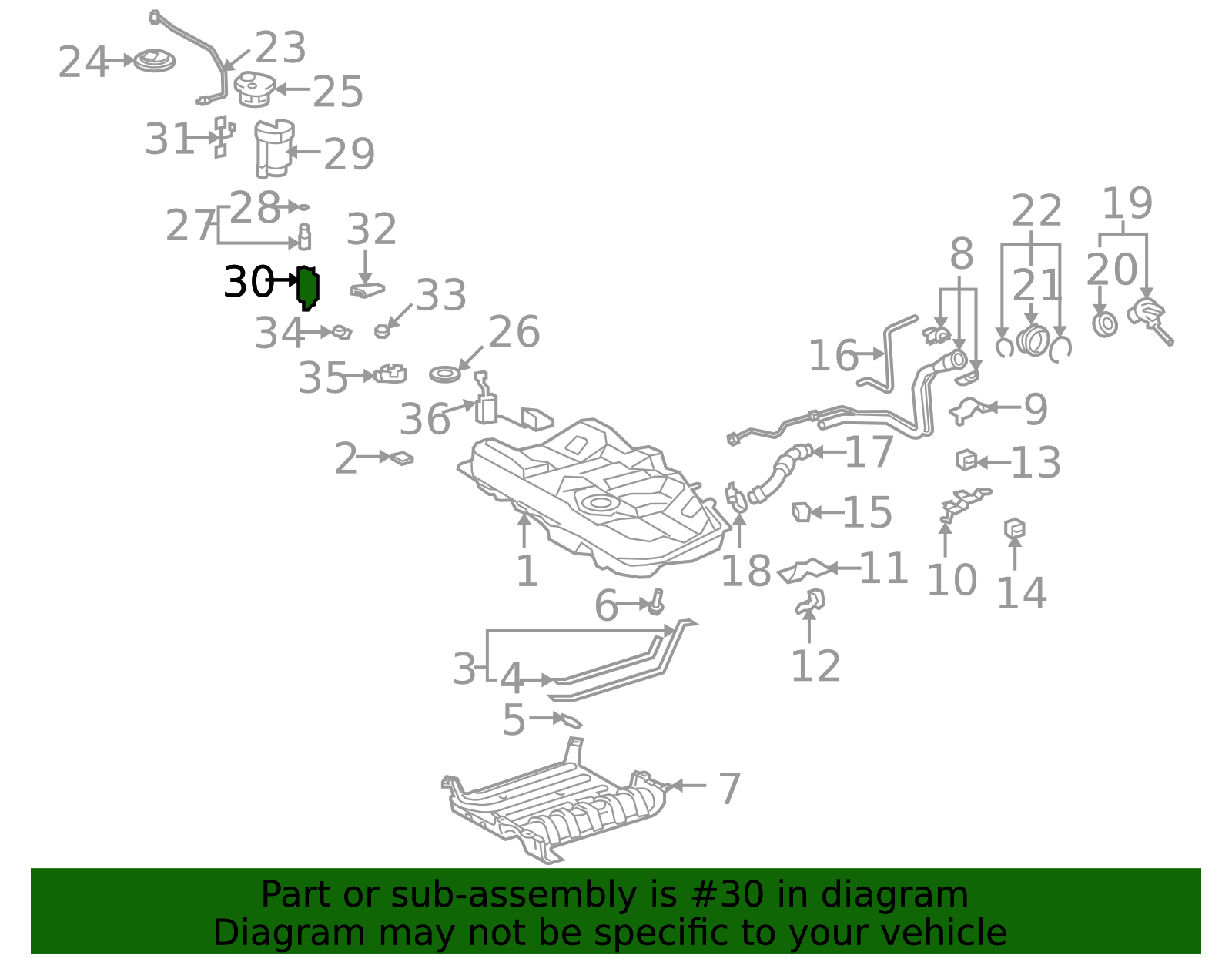 23221-0A040 - High-Quality Fuel Pump for 1999-2012 Lexus | AutoNation Parts