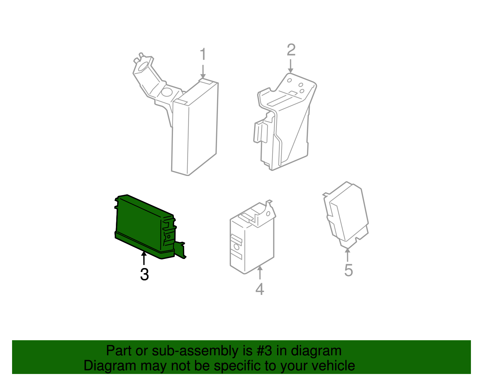 88281FG500 - Control Module 2008 Subaru Impreza | Subaru Parts Exchange