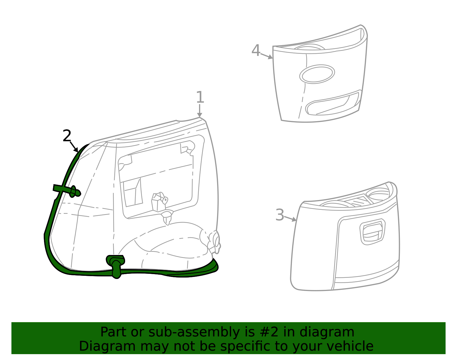 1997-2025 Ford | Engine Cover Seal | F7UZ-1510320-AA | Walls' Ford Parts